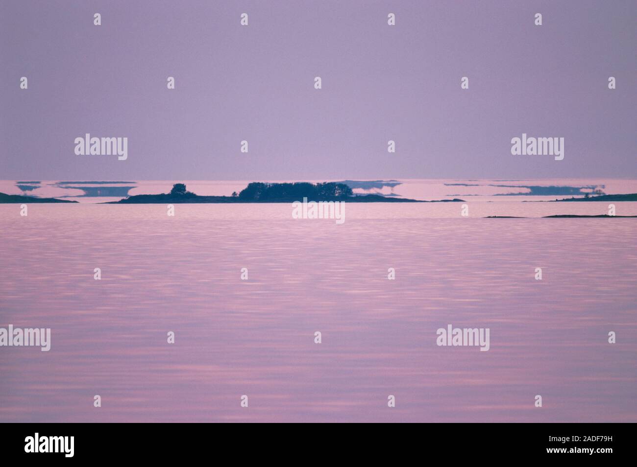 Mirage. Mirage of distant islands formed over water. A mirage may be ...