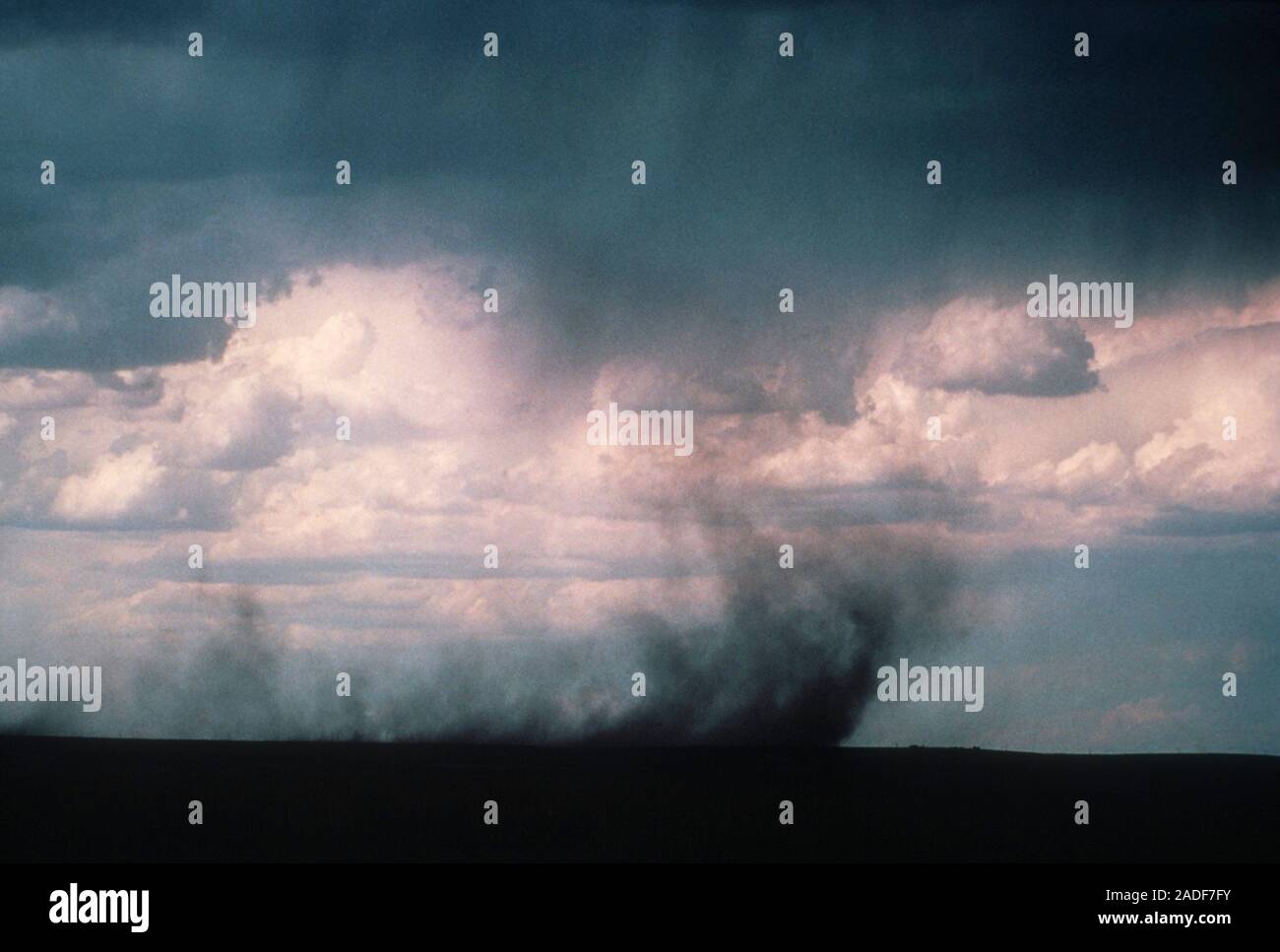 Microburst of wind. Microbursts are small, concentrated downbursts of ...