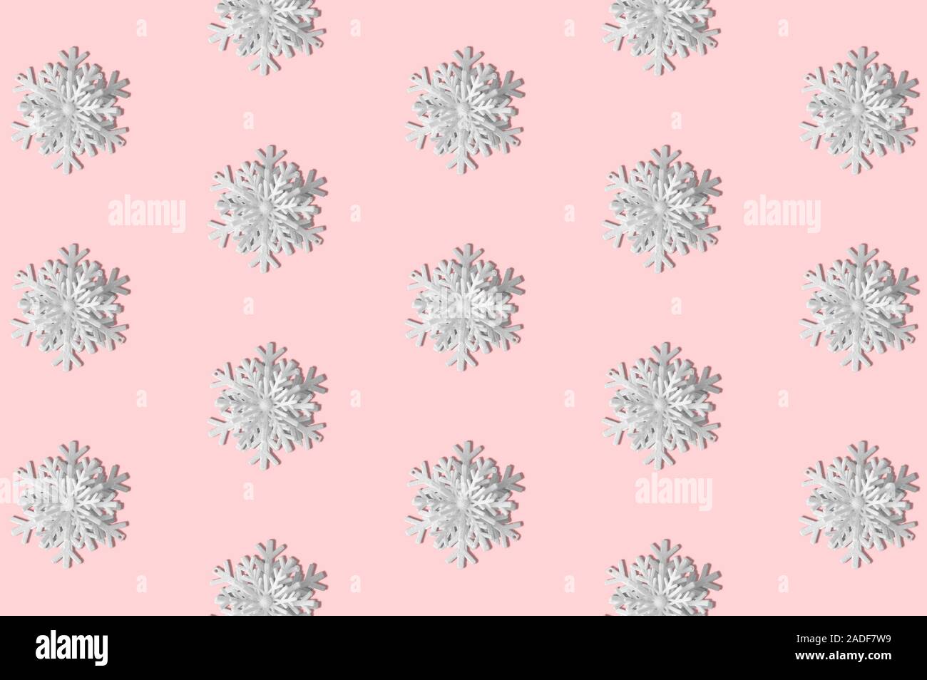 Pink Snowflake Templates