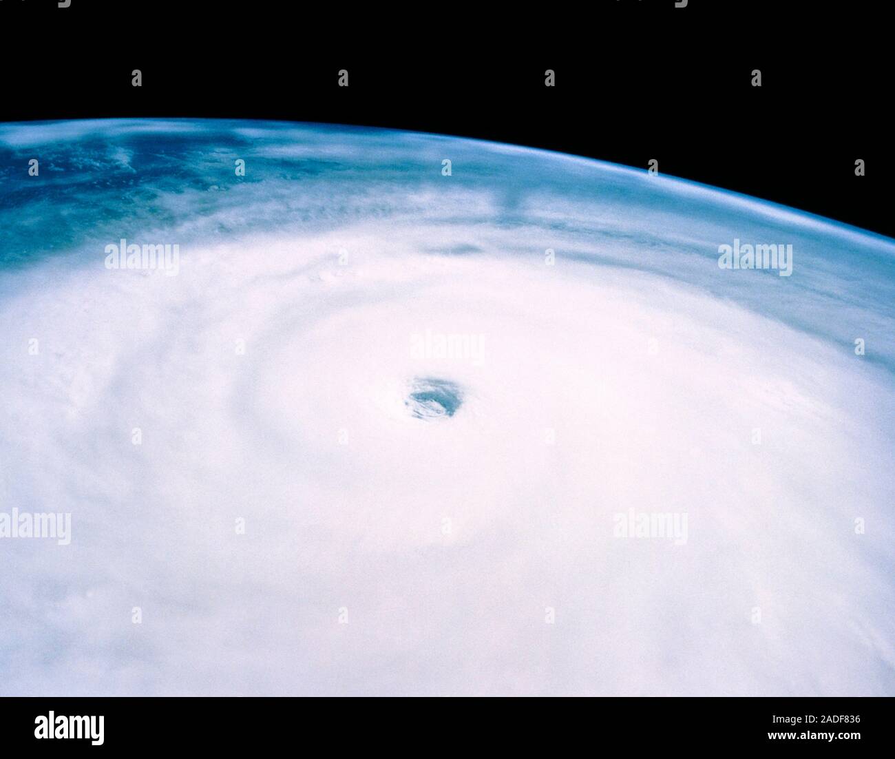 The massive anticlockwise swirl of cloud associated with Typhoon Yuri ...