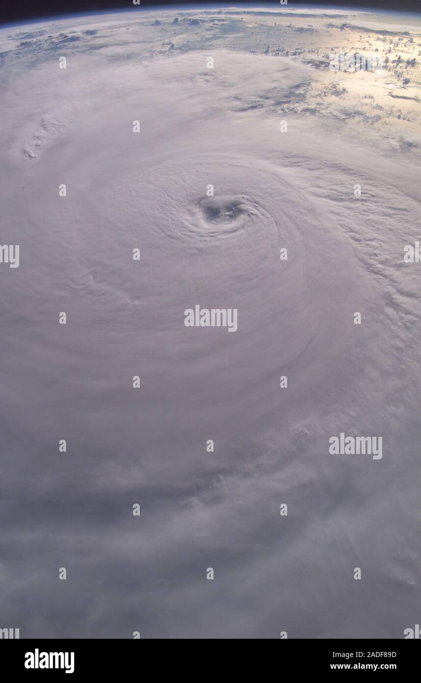 Hurricane Ivan. The eye of Hurricane Ivan, as Ivan was passing over the ...