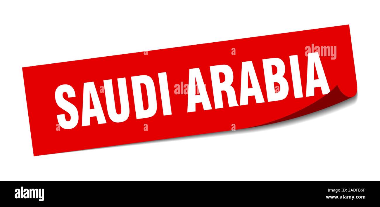 Welcome saudi arabia red square hi-res stock photography and images - Alamy