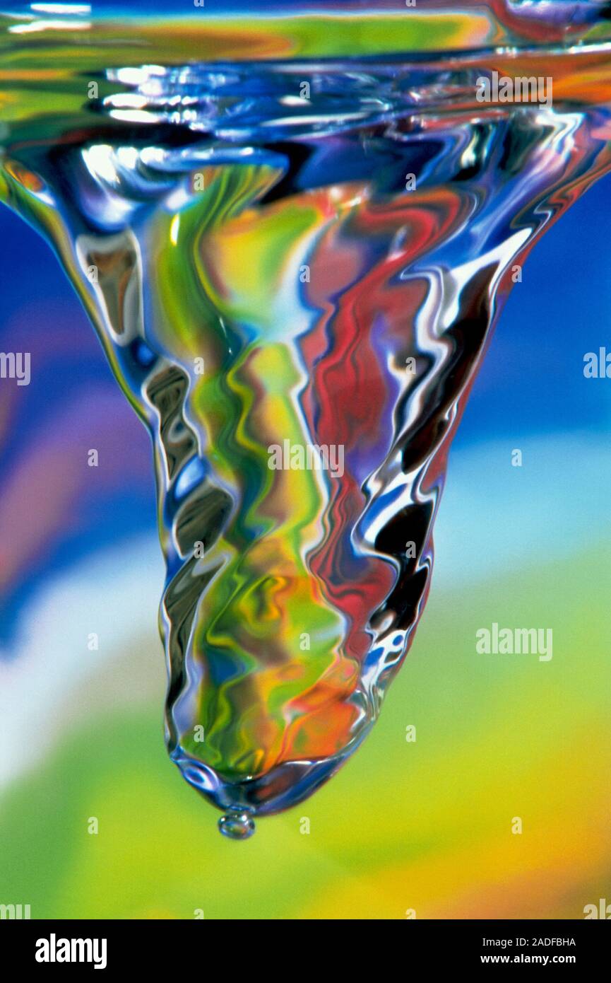 Whirlpool in water Stock Photo - Alamy