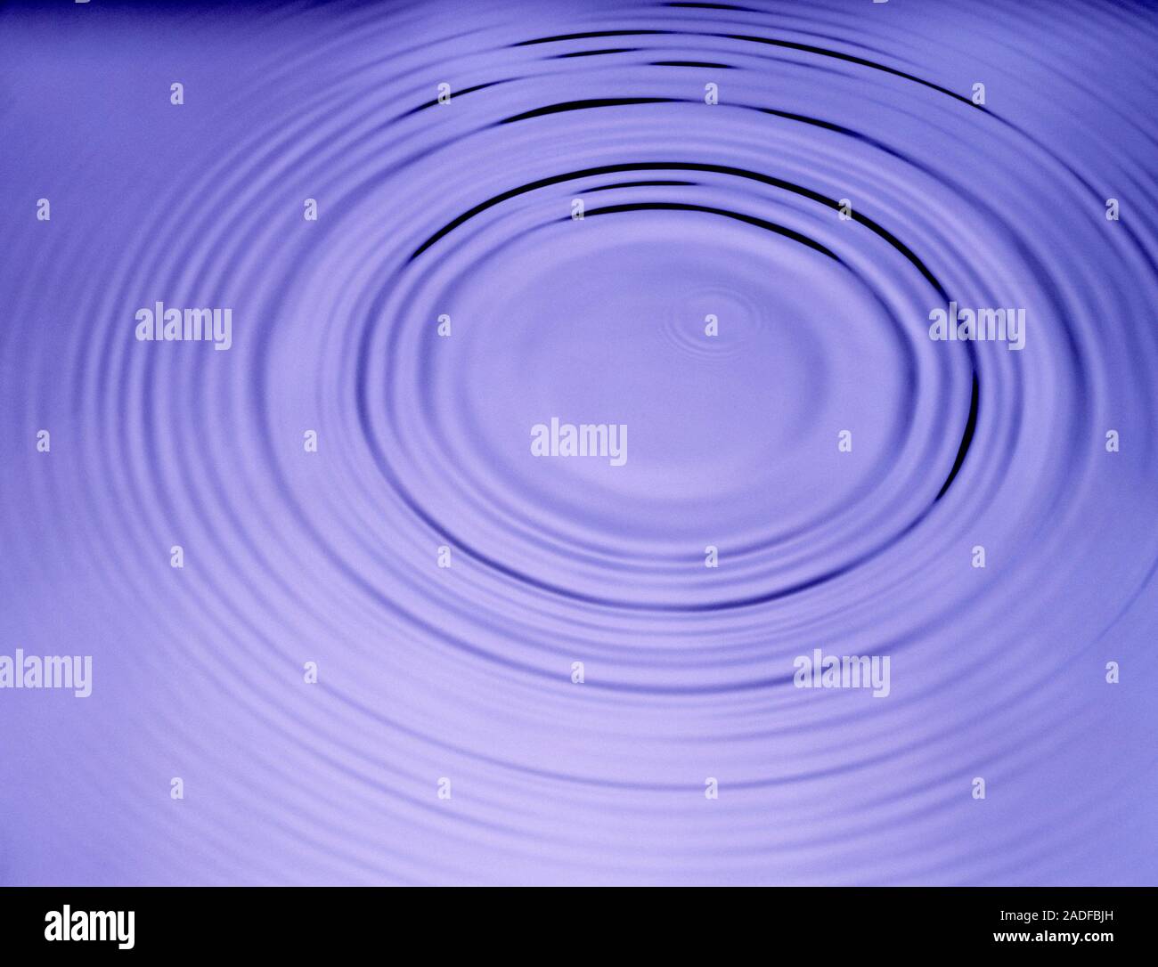 Ripples on a water surface Stock Photo - Alamy