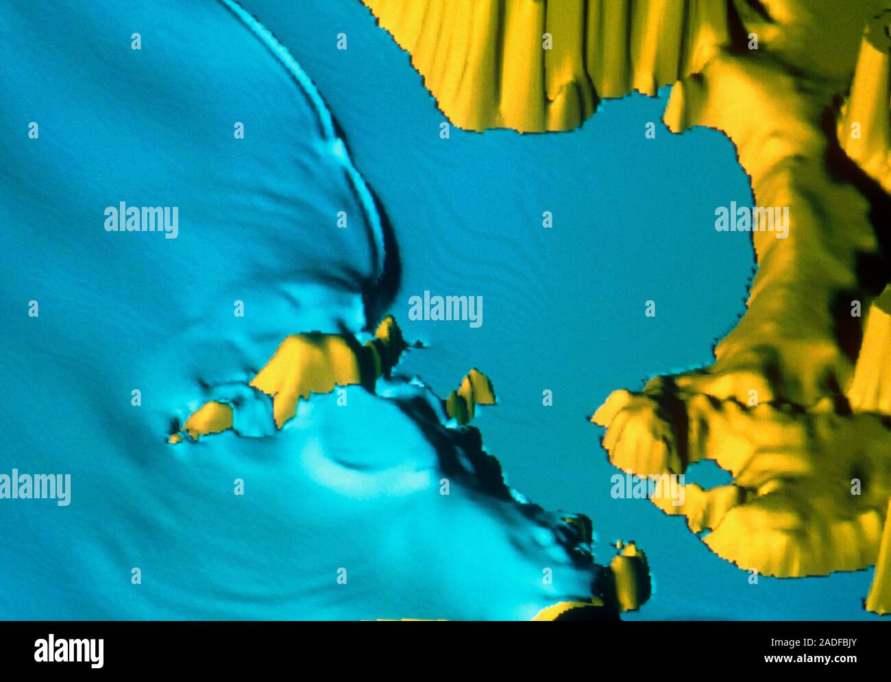 Tsunami simulation. Second of 3 three-dimensional computer simulation ... Tsunami simulation. Second of 3 three-dimensional computer simulation ...