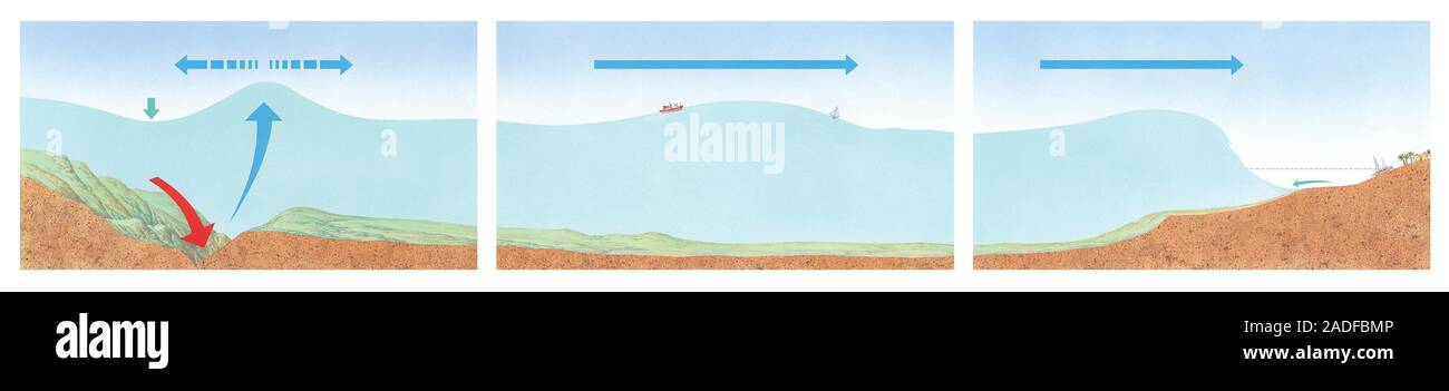 Tsunamis Formation Youtube