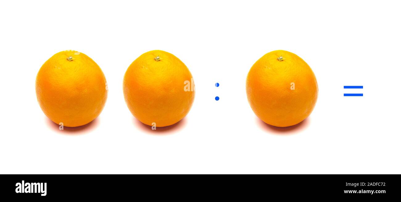 Simple mathematical operations, division. learning to divide with ...