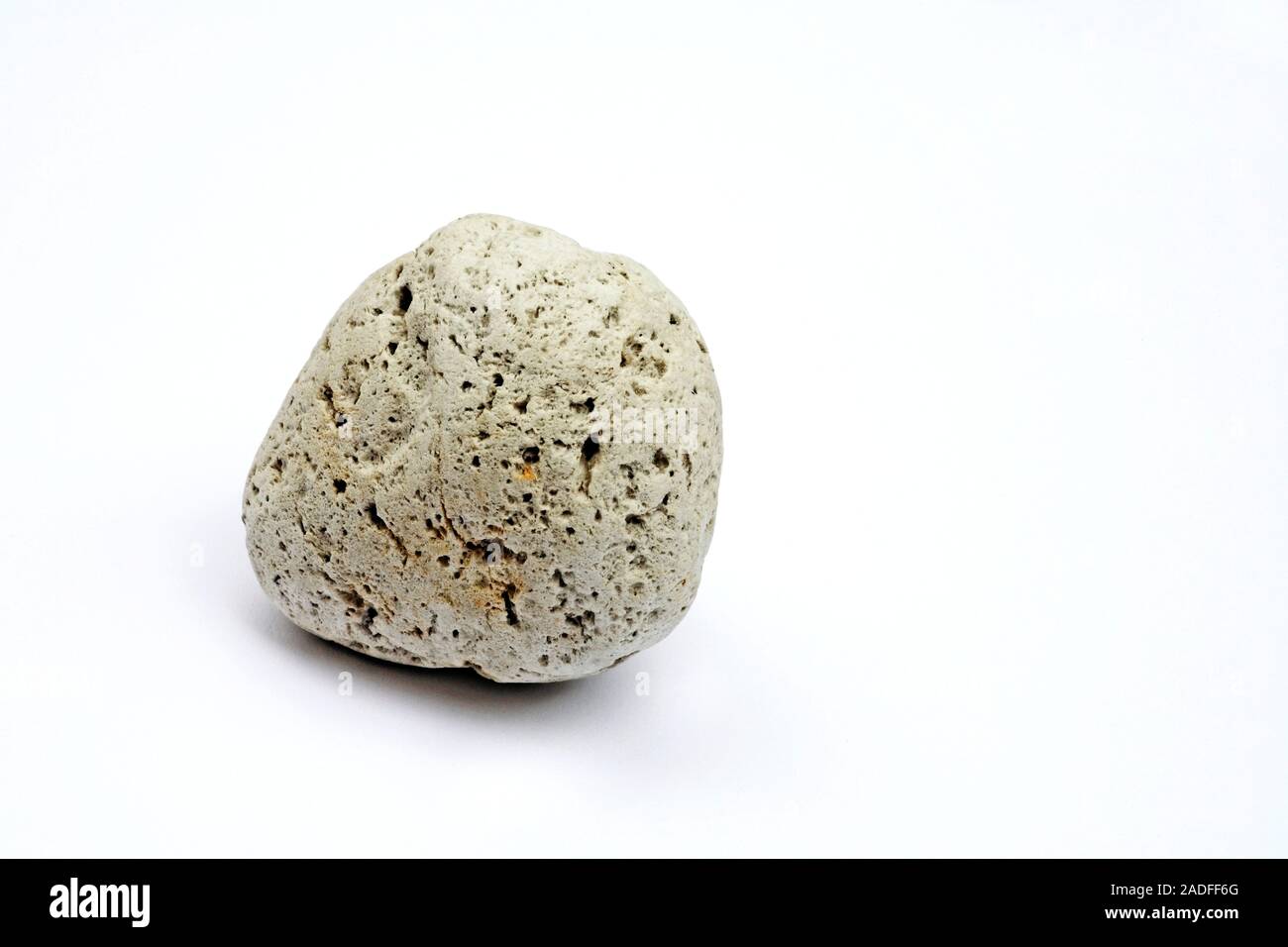 Pumice stone. This soft abrasive igneous rock originated as part of a ...