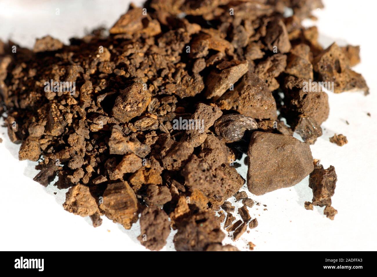 Volcanic tuff. Tuff is a rock formed by the consolidation of volcanic ...