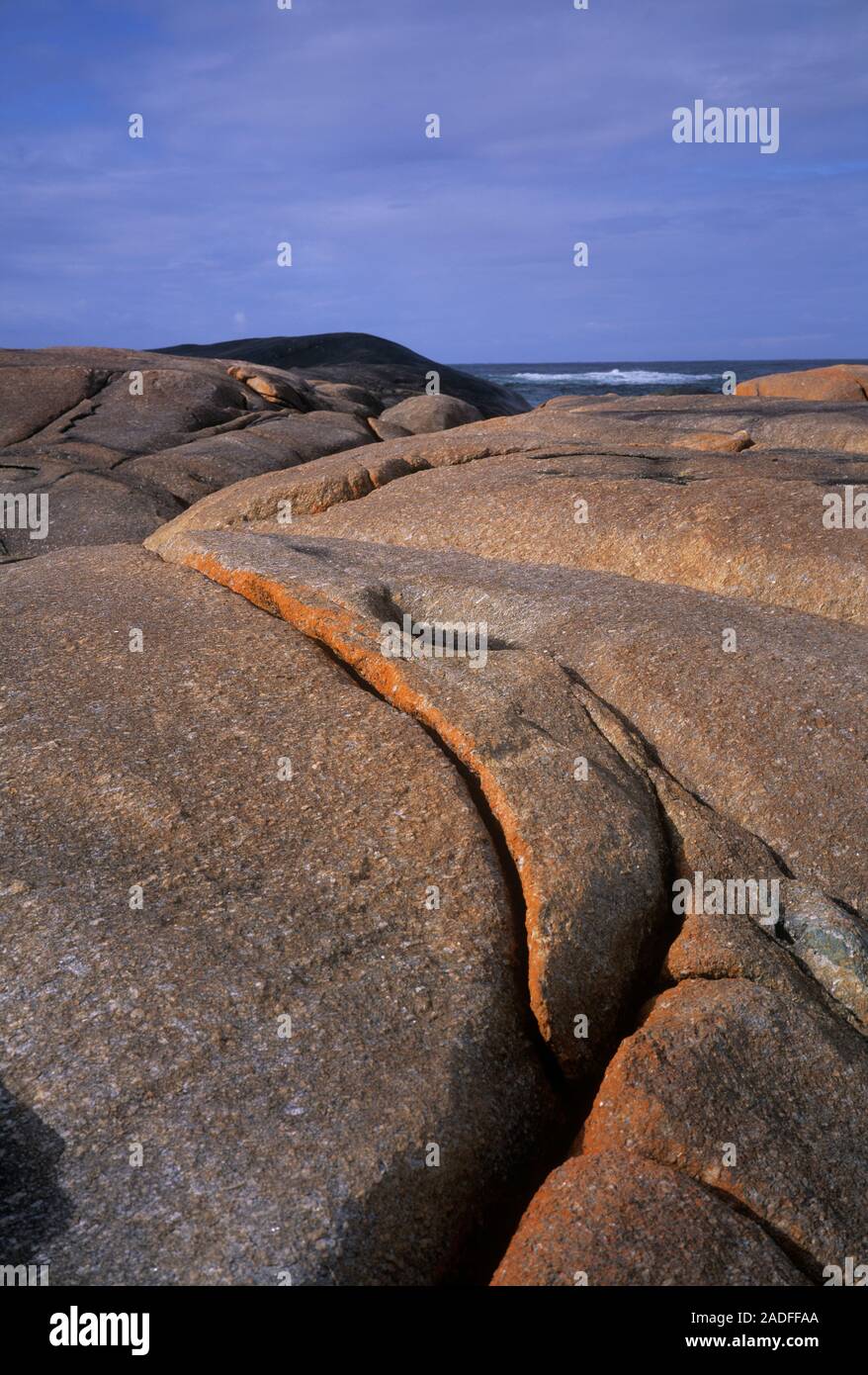 Granite outcrop. Granite is an intrusive igneous rock, formed when ...