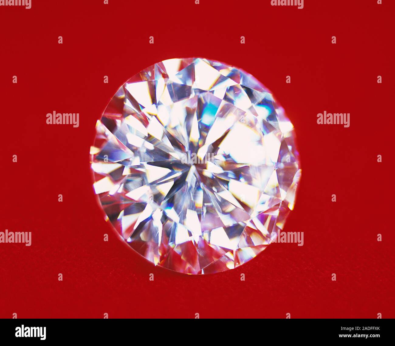 Cut and polished diamond. Diamond is a naturally occurring form of ...