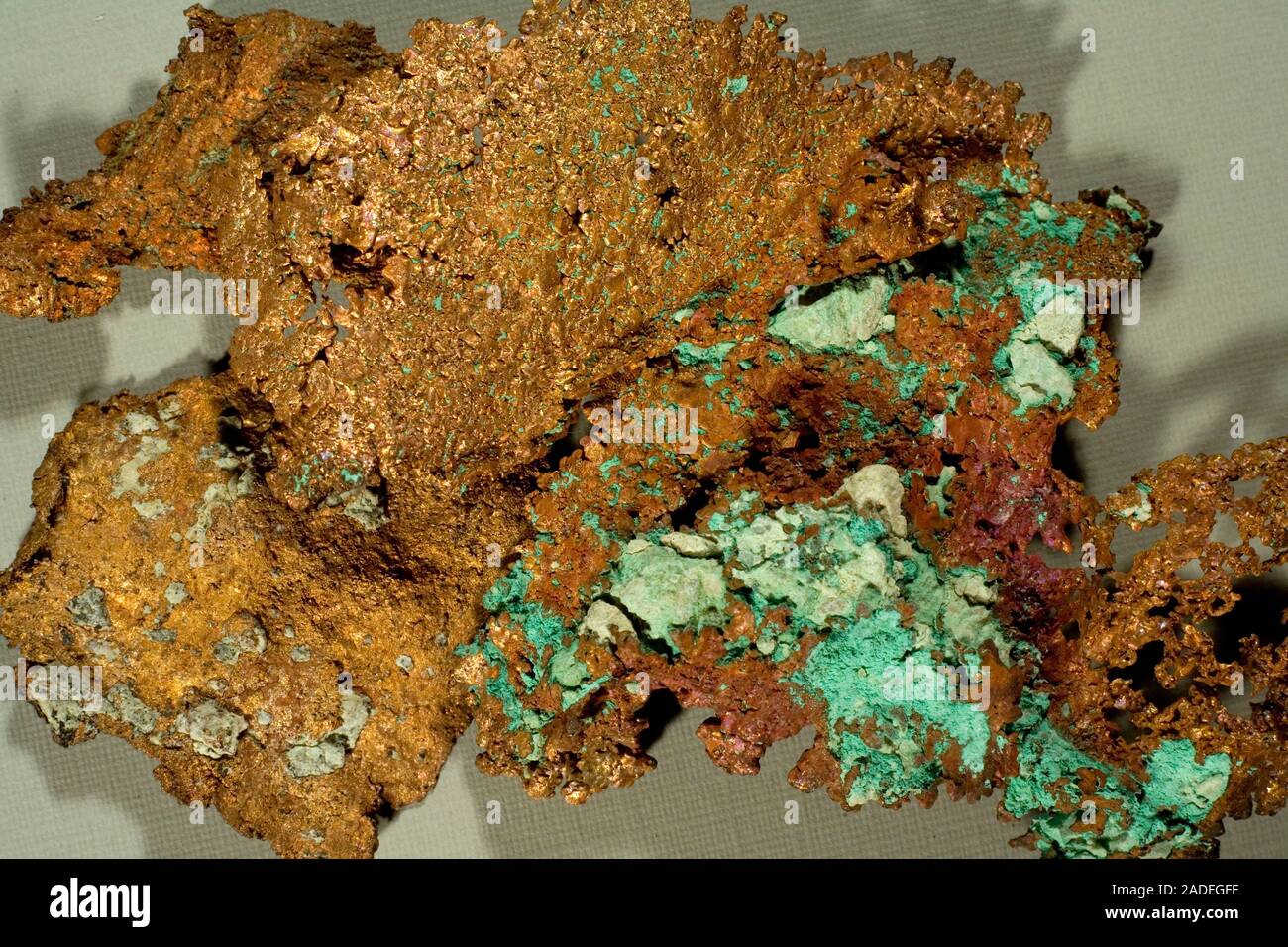 Native copper. Native copper is copper found naturally in a pure ...