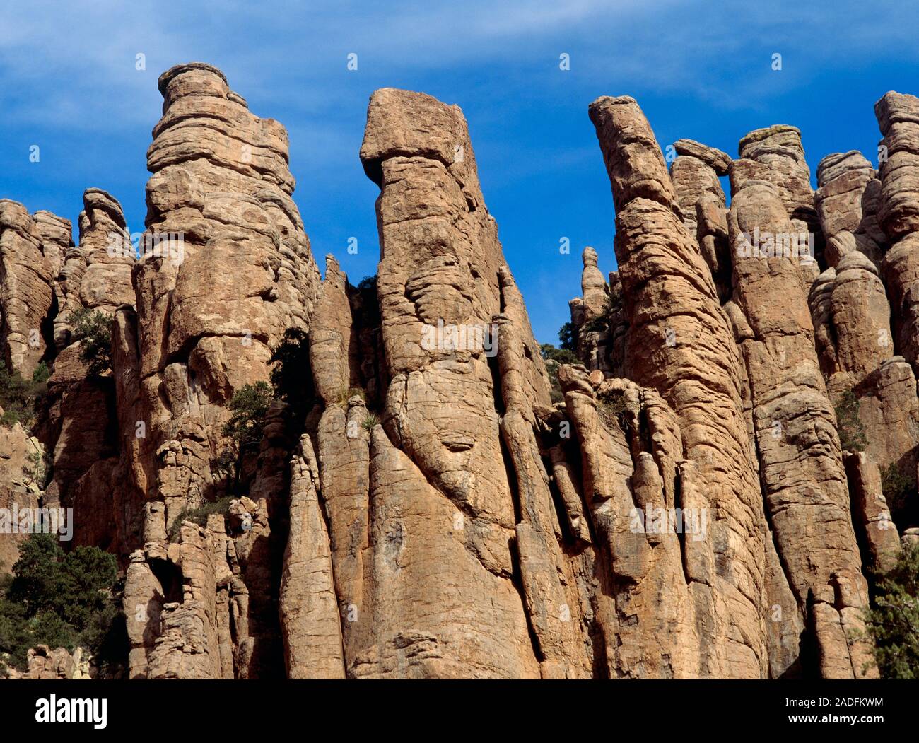 Sandstone rock formations. In arid regions, wind erosion can create ...
