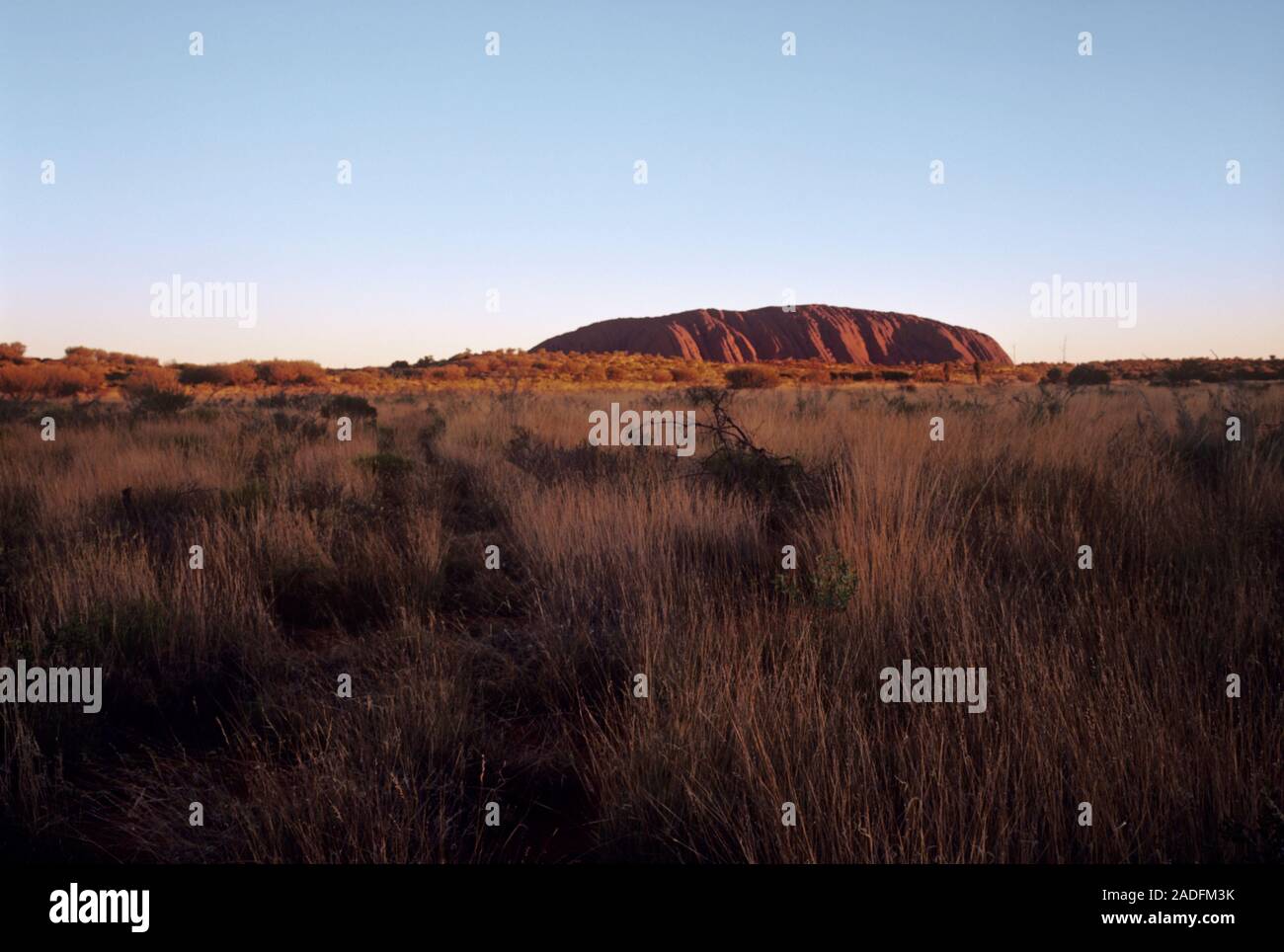 Uluru (Ayers Rock) in the Northern Territory, Australia. Uluru is an ...