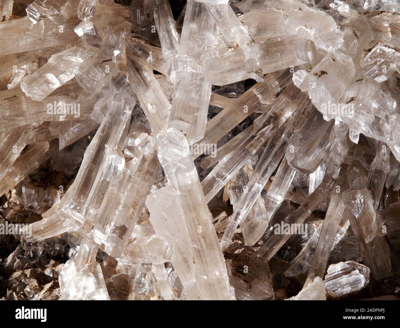 Cave of Swords. Selenite crystals in the Cave of Swords (Cueva de las ...