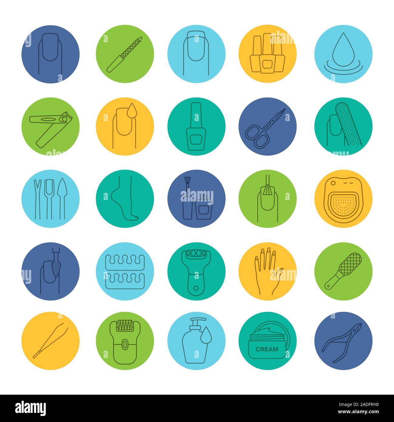 Flat hand rasp Stock Vector Images - Alamy