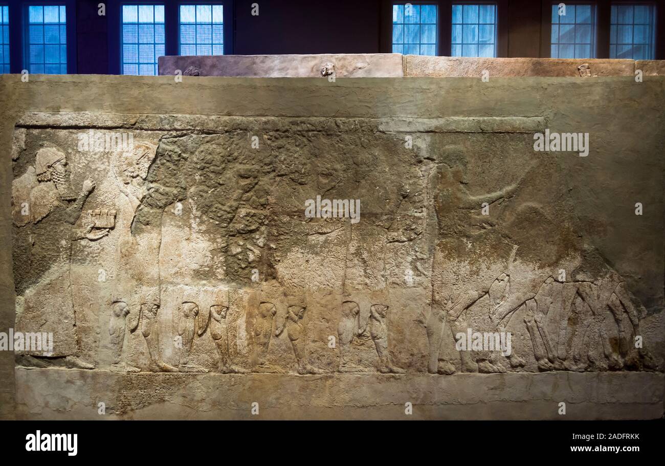 Ancient Assyrian relief sculpture, University of Chicago Oriental ...