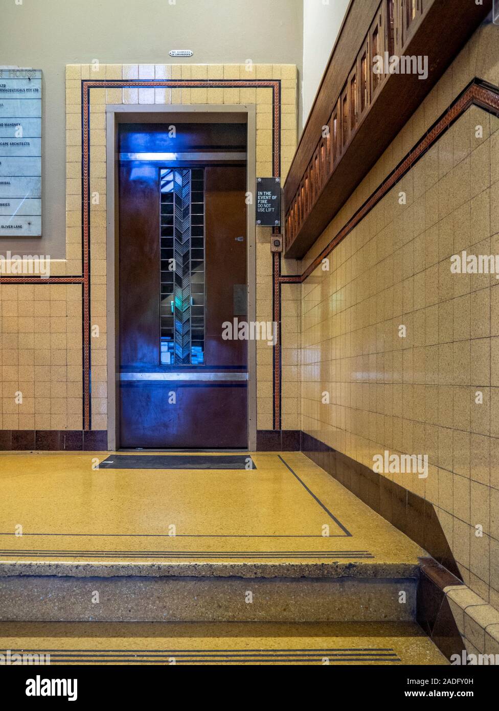 Elevator landing hi-res stock photography and images - Alamy