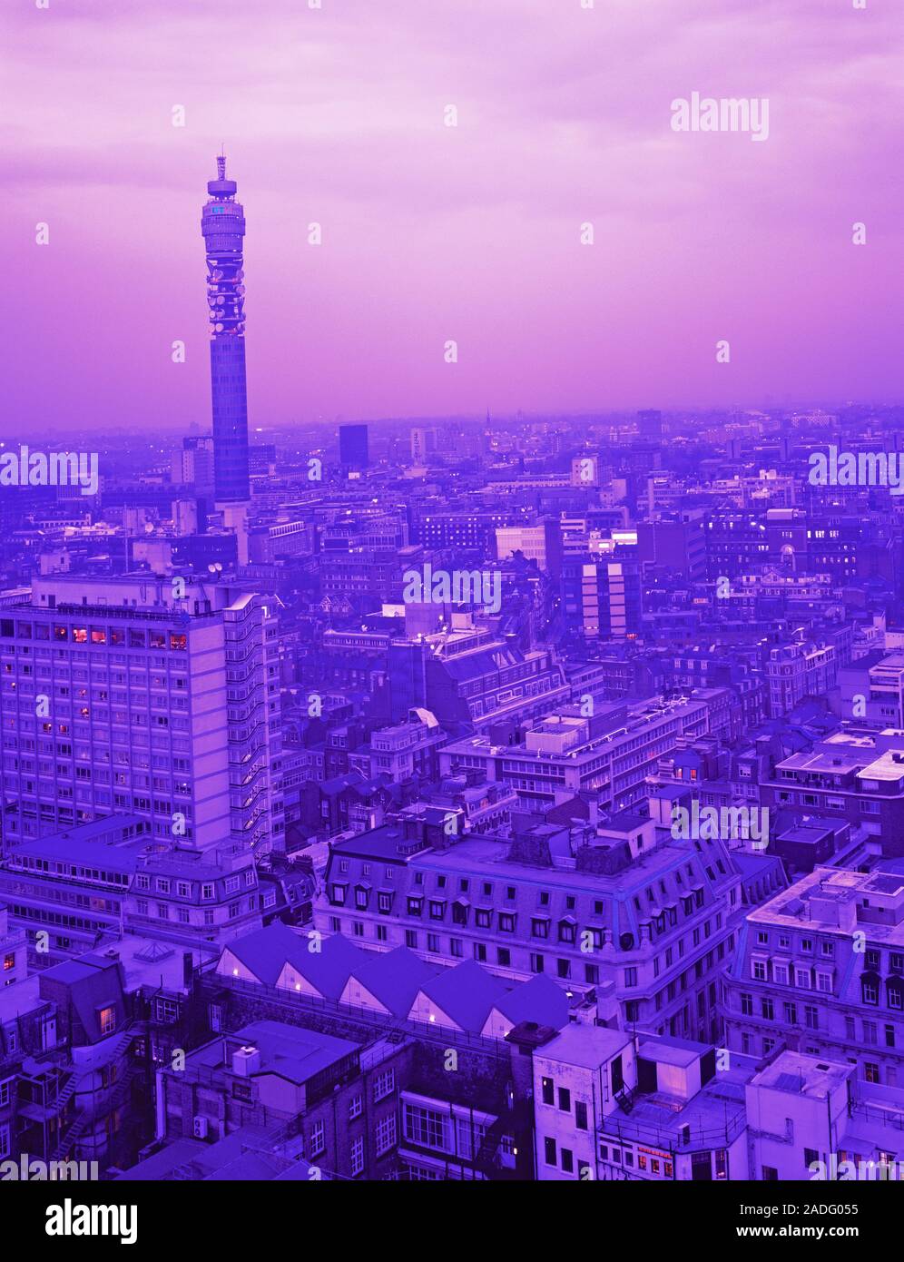 Post Office Tower, London, UK. The Post Office Tower, or British ...