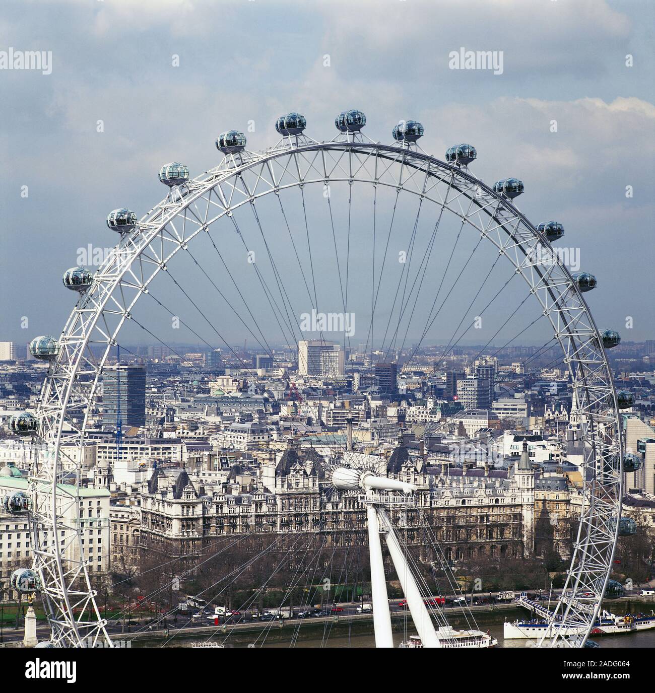 London Eye. This enormous structure, formerly known as the Millennium ...