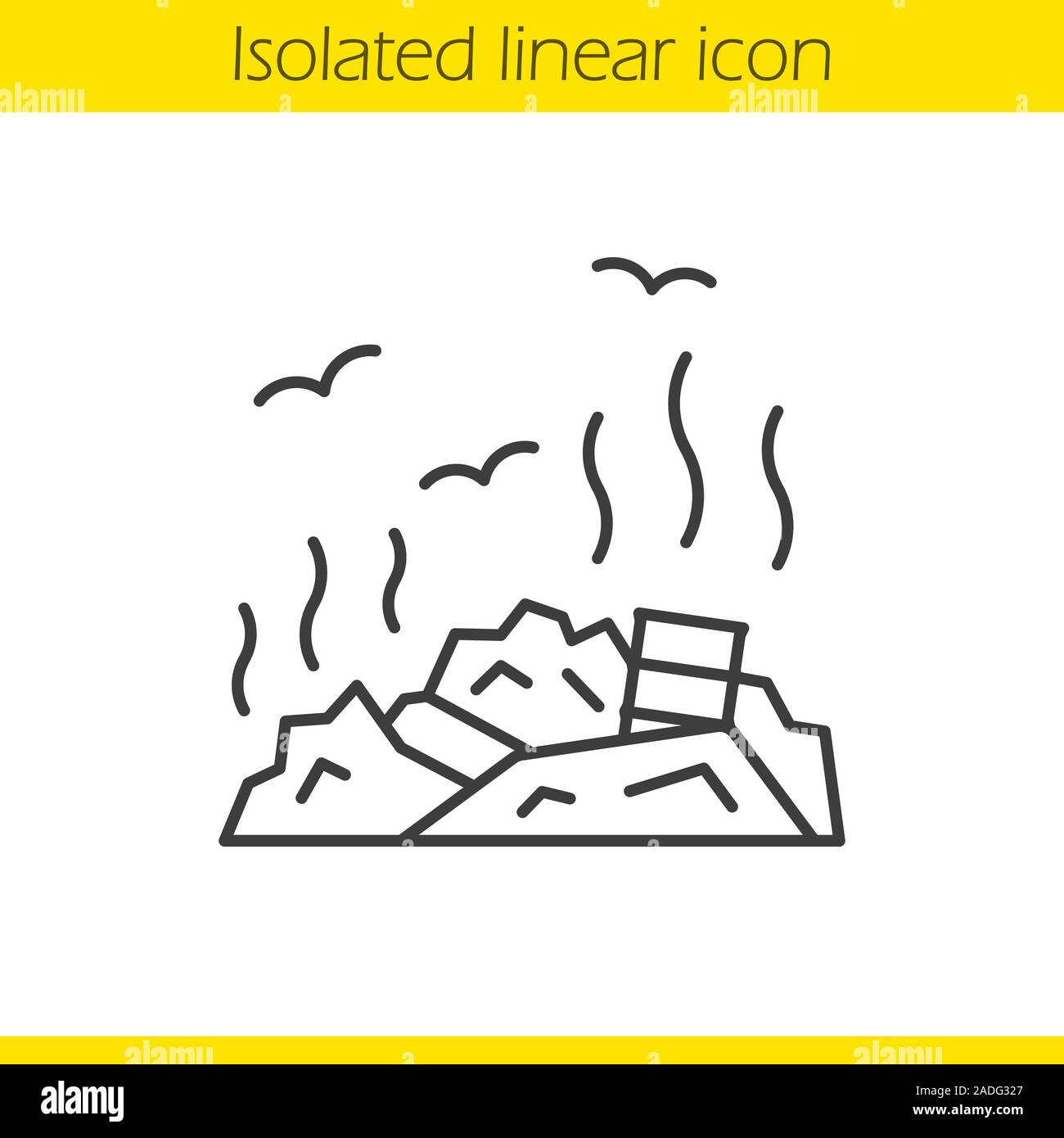 Unclean environment Stock Vector Images - Alamy