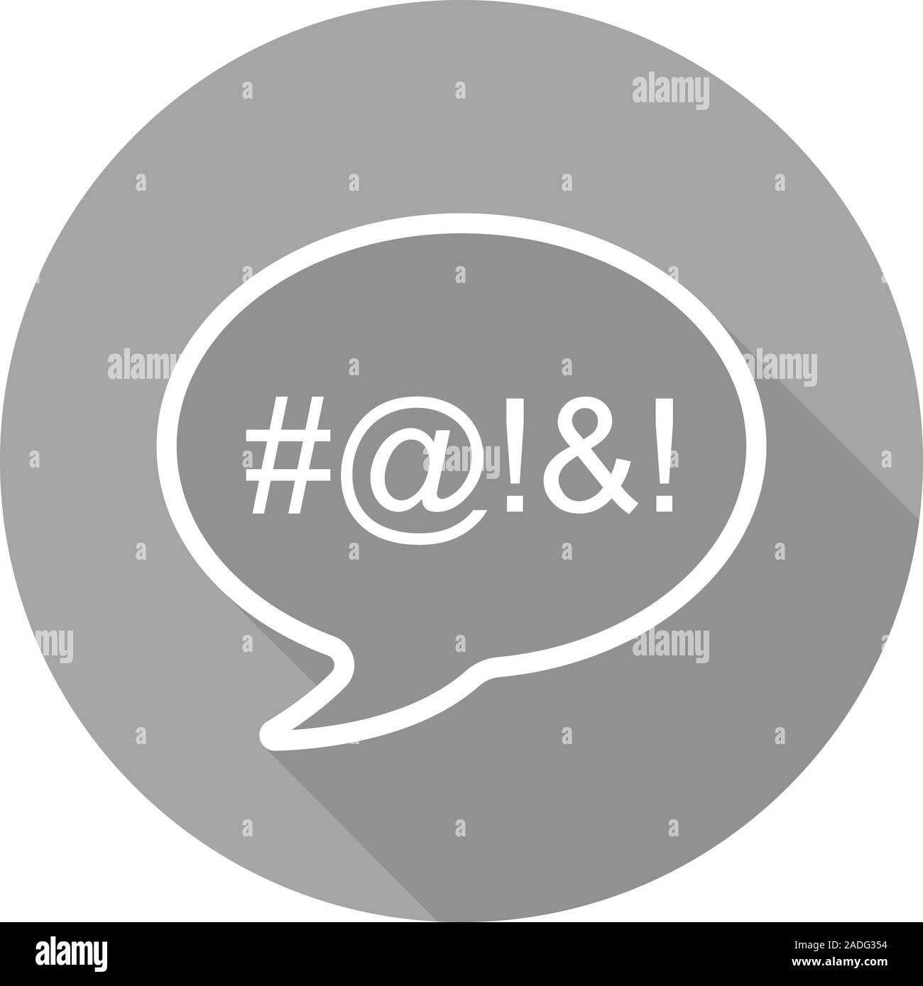 Offensive words Stock Vector Images - Alamy