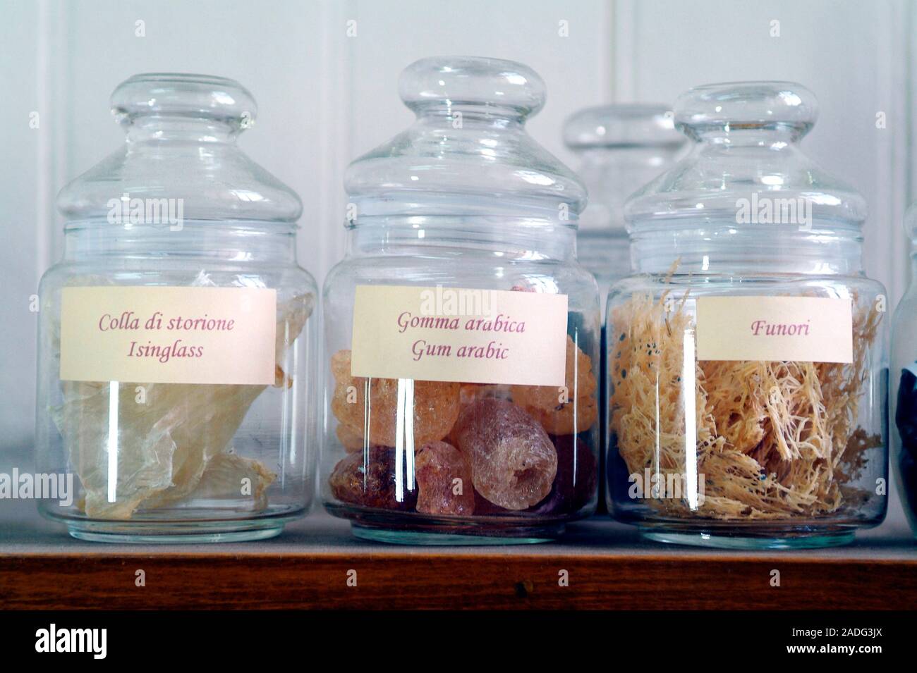 Egyptian papyrus conservation. Examples of original materials used to ...