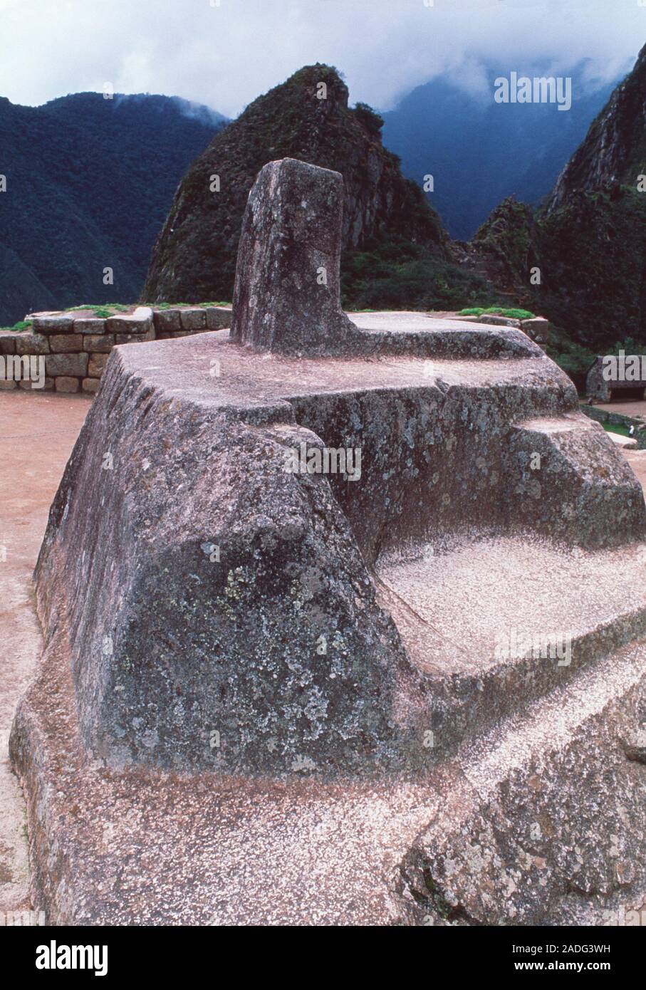 Sun altar. Granite outcrop carved to form an altar called the hitching ...