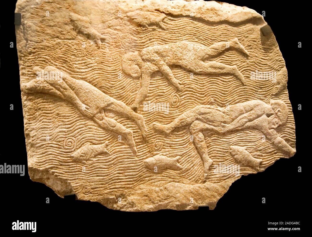 Dead bodies. Neo-Assyrian bas relief from the North Palace of ...