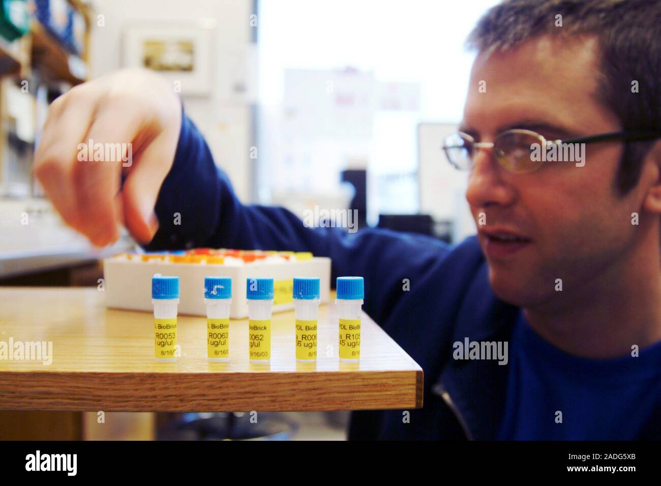 Synthetic biology researcher Drew Endy from the Massachusetts Institute ...