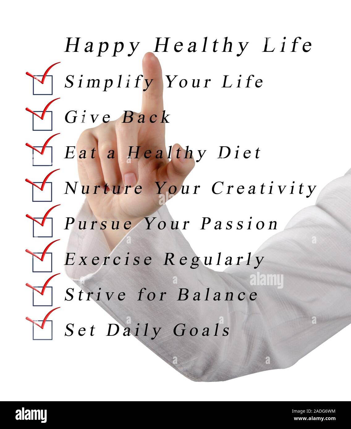 Happy healthy life Stock Photo - Alamy