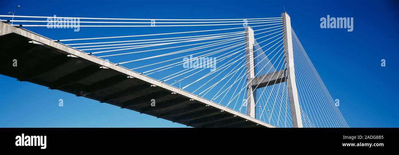 Suspension bridge georgia blue hi-res stock photography and images - Alamy