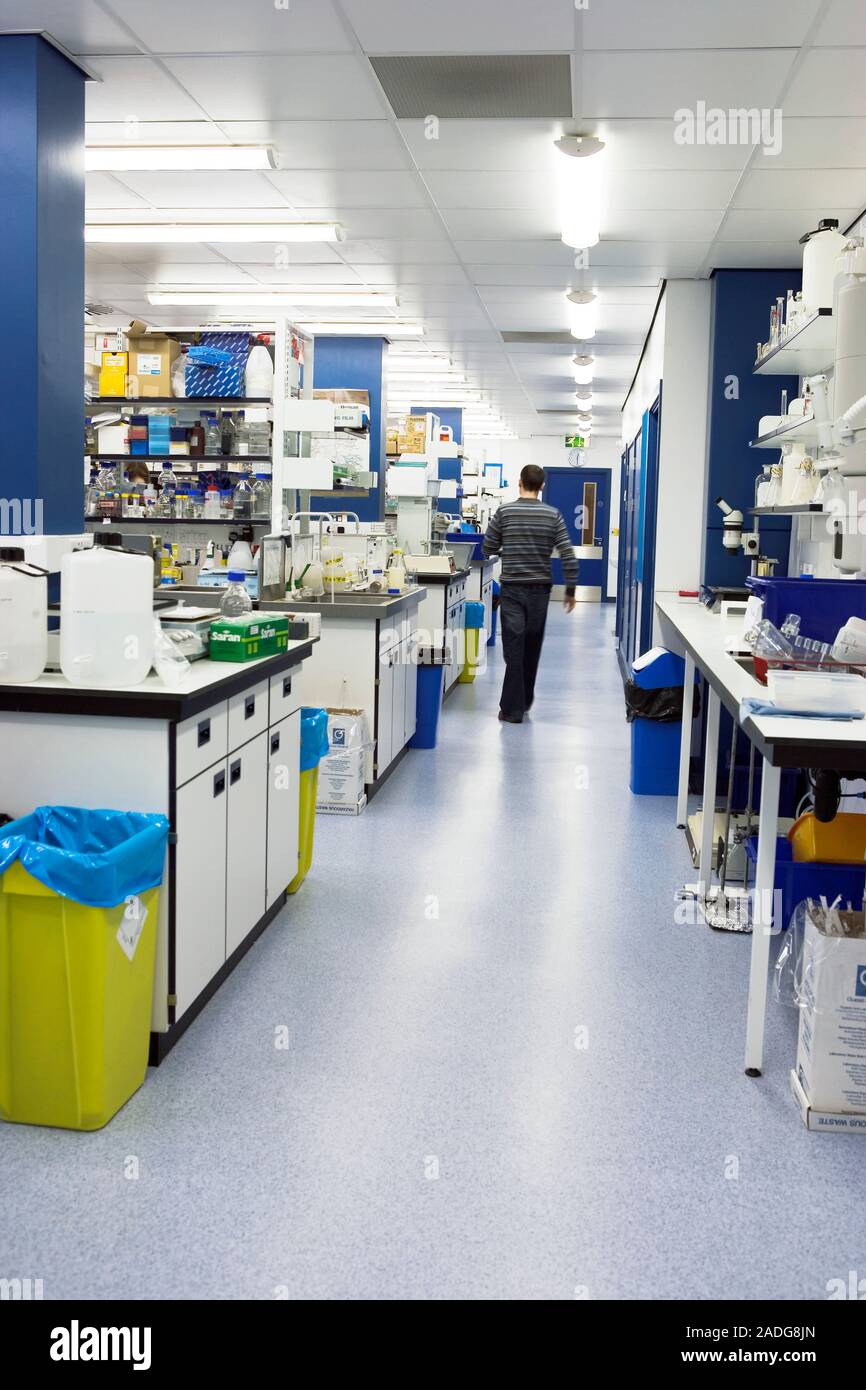 Biological research laboratory. This is the functional molecular ...