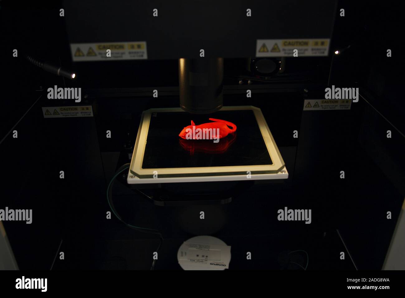 Fluorescence molecular imaging system. This machine, the Olympus OV110 ...