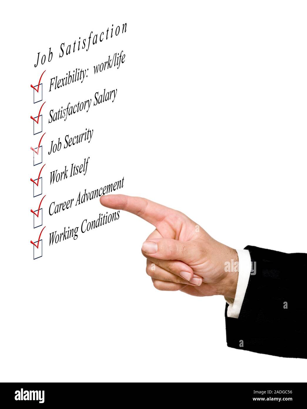 Satisfaction vertical Cut Out Stock Images & Pictures - Alamy