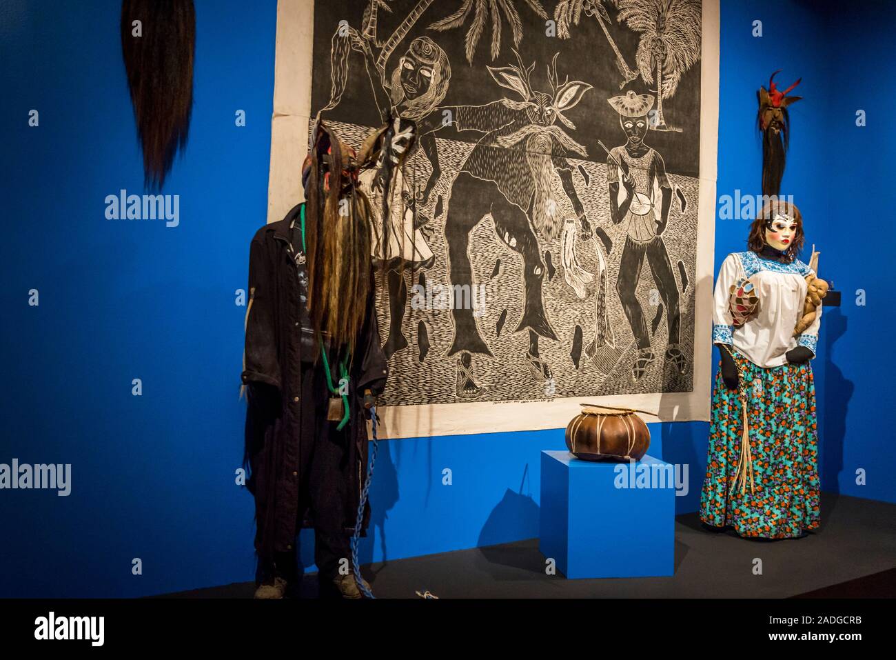Ofrenda Artwork, traditional display of objects for the Day of The Dead ...