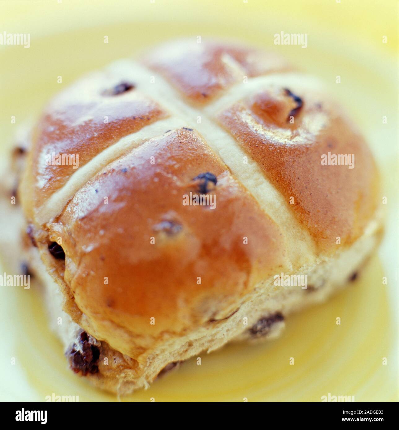 Hot cross bun Stock Photo - Alamy