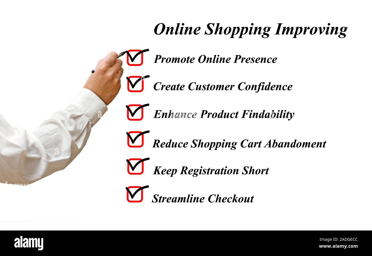 Components of eStore Stock Photo - Alamy