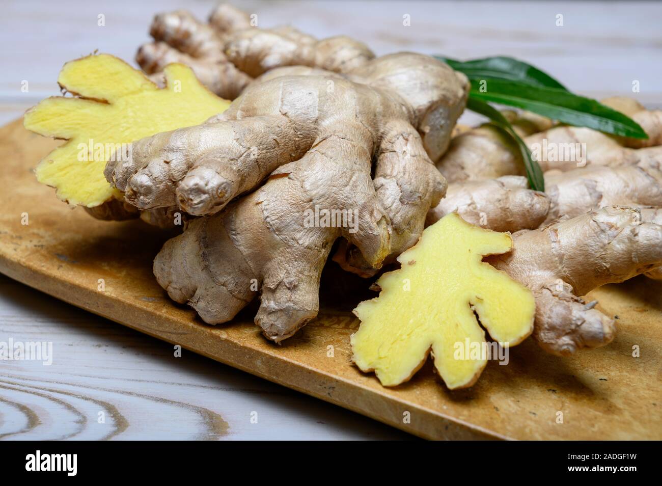 Group of fresh gember roots used for cooking and medicine Stock Photo ...