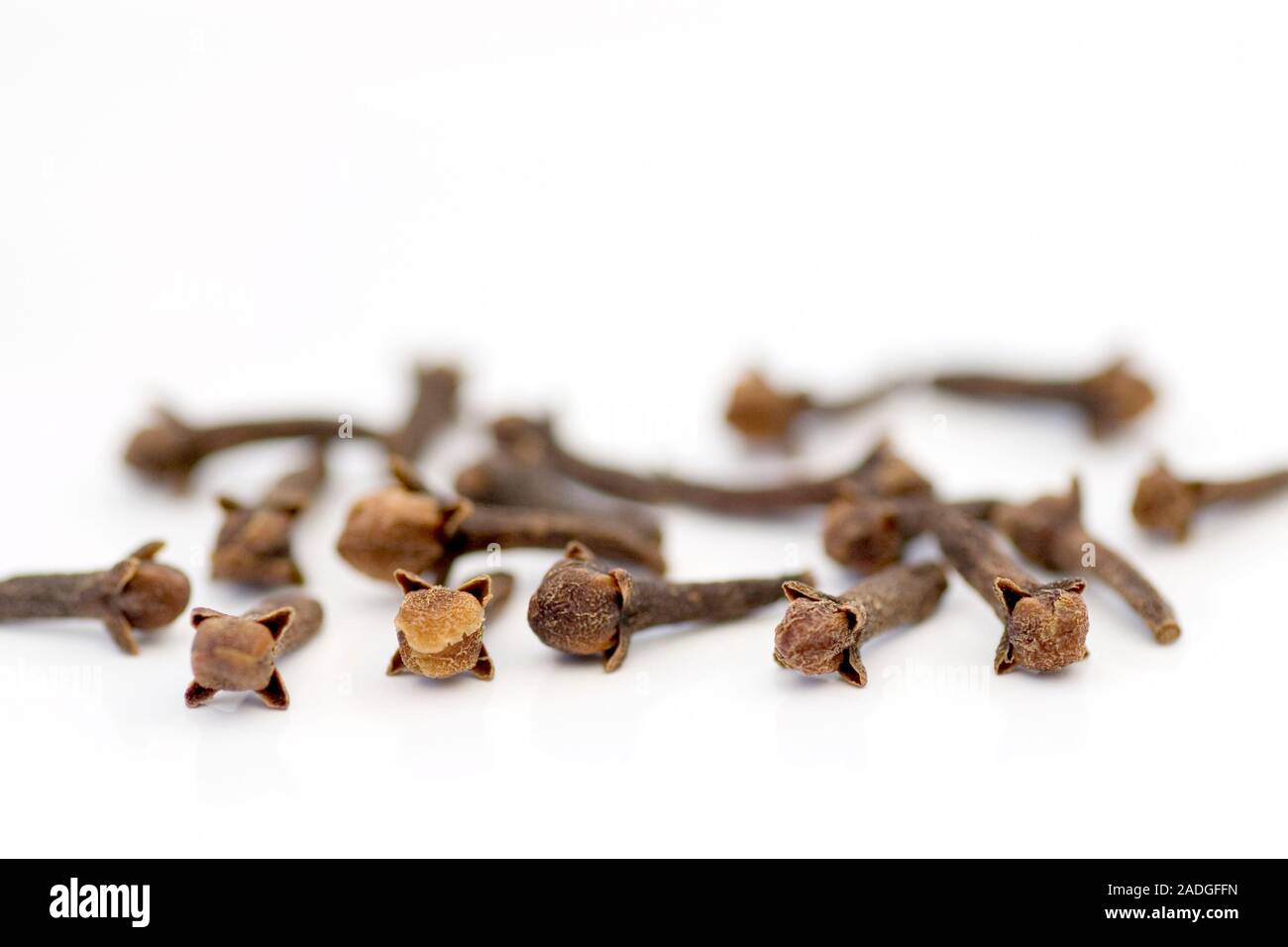Cloves (Syzygium aromaticum). These are the dried flowering parts of ...