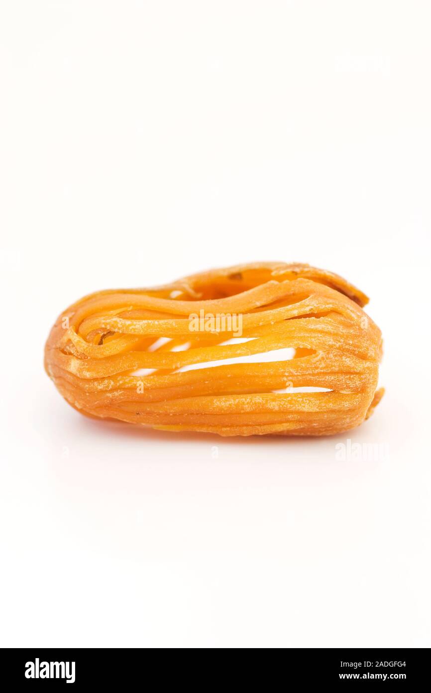 Mace. Mace is derived from the aril (seed covering) on the fruit of the ...