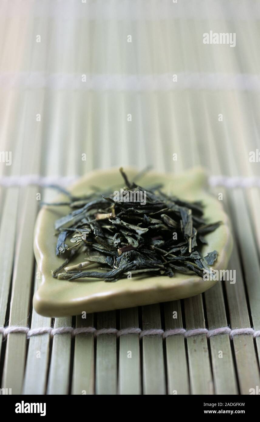 Japanese sencha green tea Stock Photo - Alamy