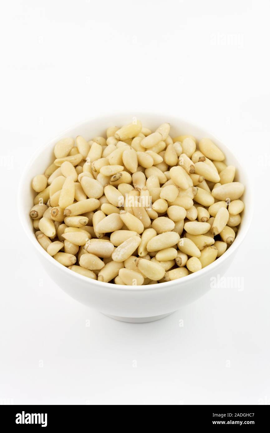Pine nuts (Pinus sp Stock Photo - Alamy