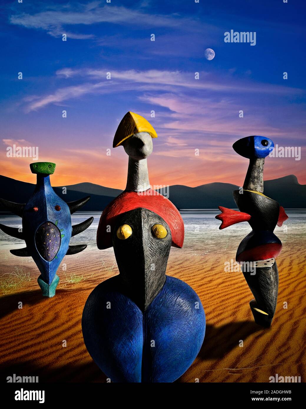 CONTEMPORARY ART: The Three Graces Stock Photo - Alamy