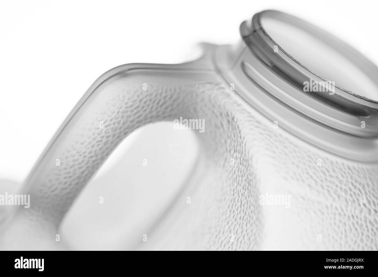 Plastic container handle and top Stock Photo - Alamy