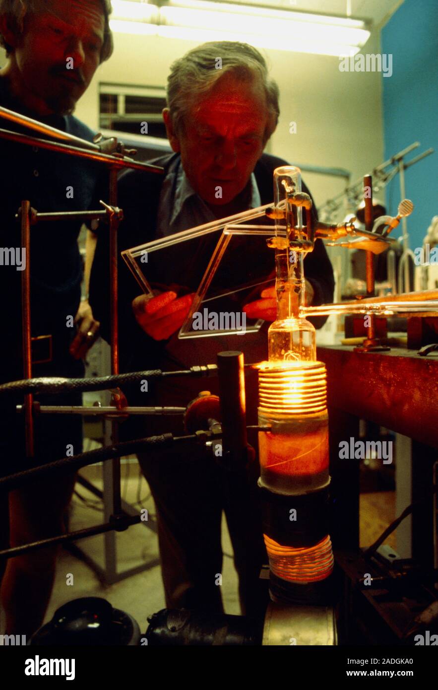 Potassium-argon dating method developed at the University of California ...