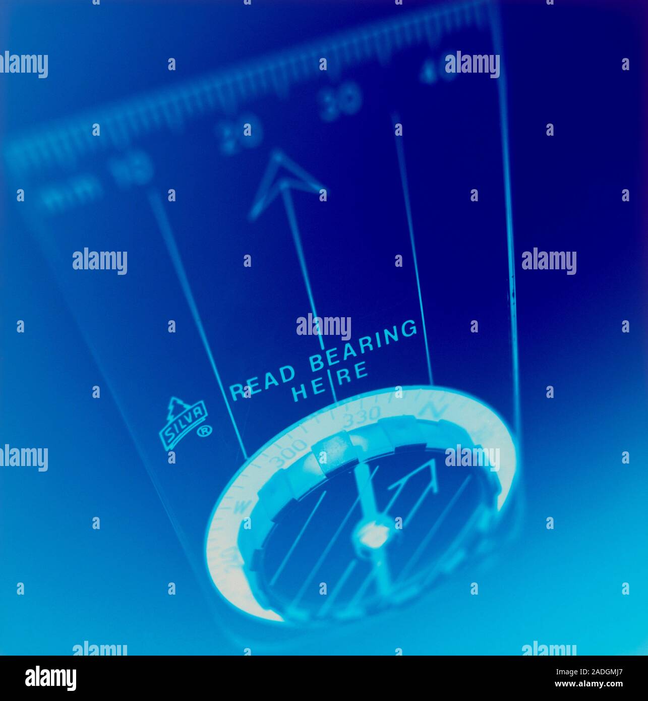 Magnetic compass. The compass has a free-swinging magnetised needle ...