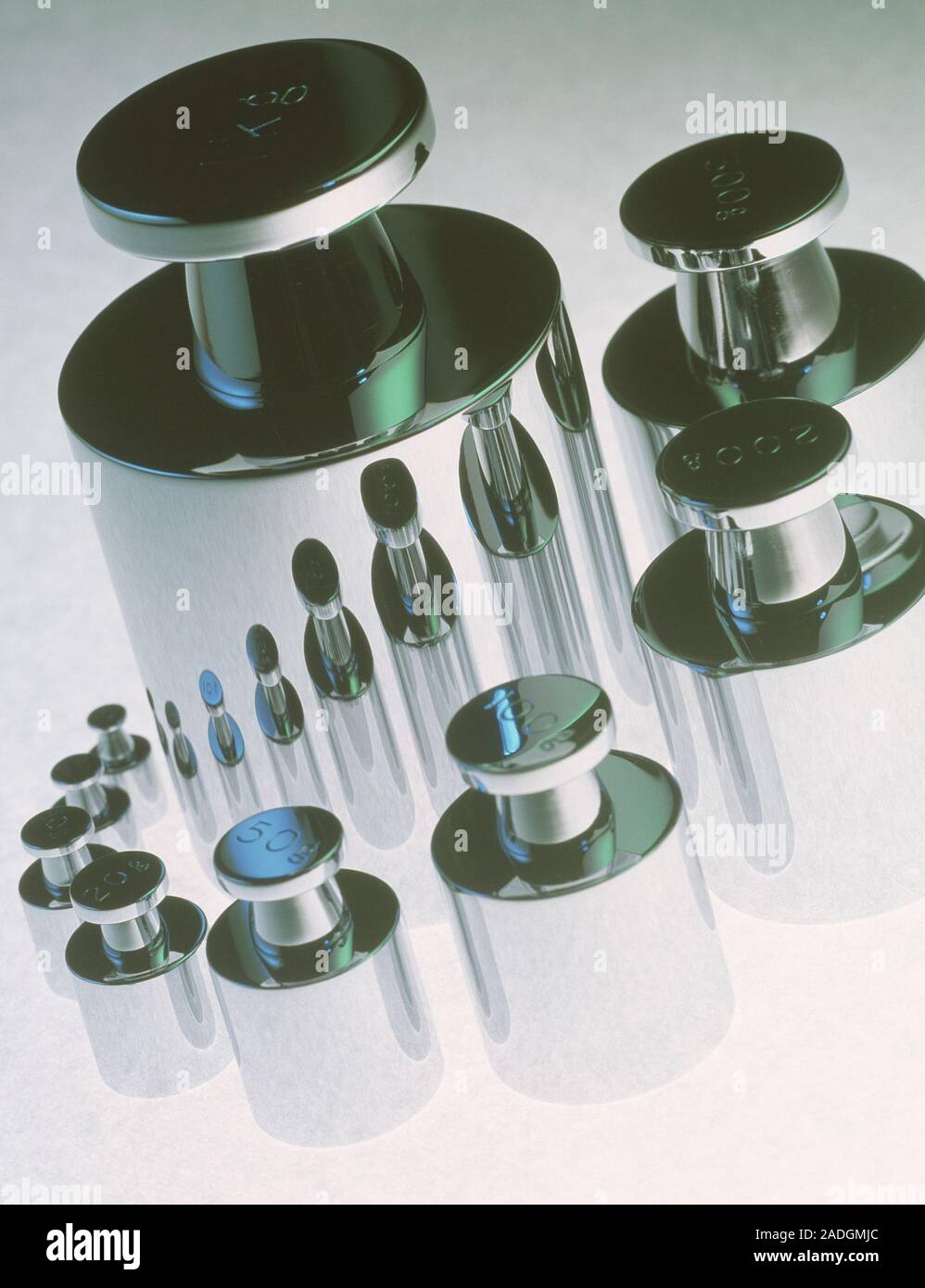 Weights. Set of standard weights Stock Photo - Alamy