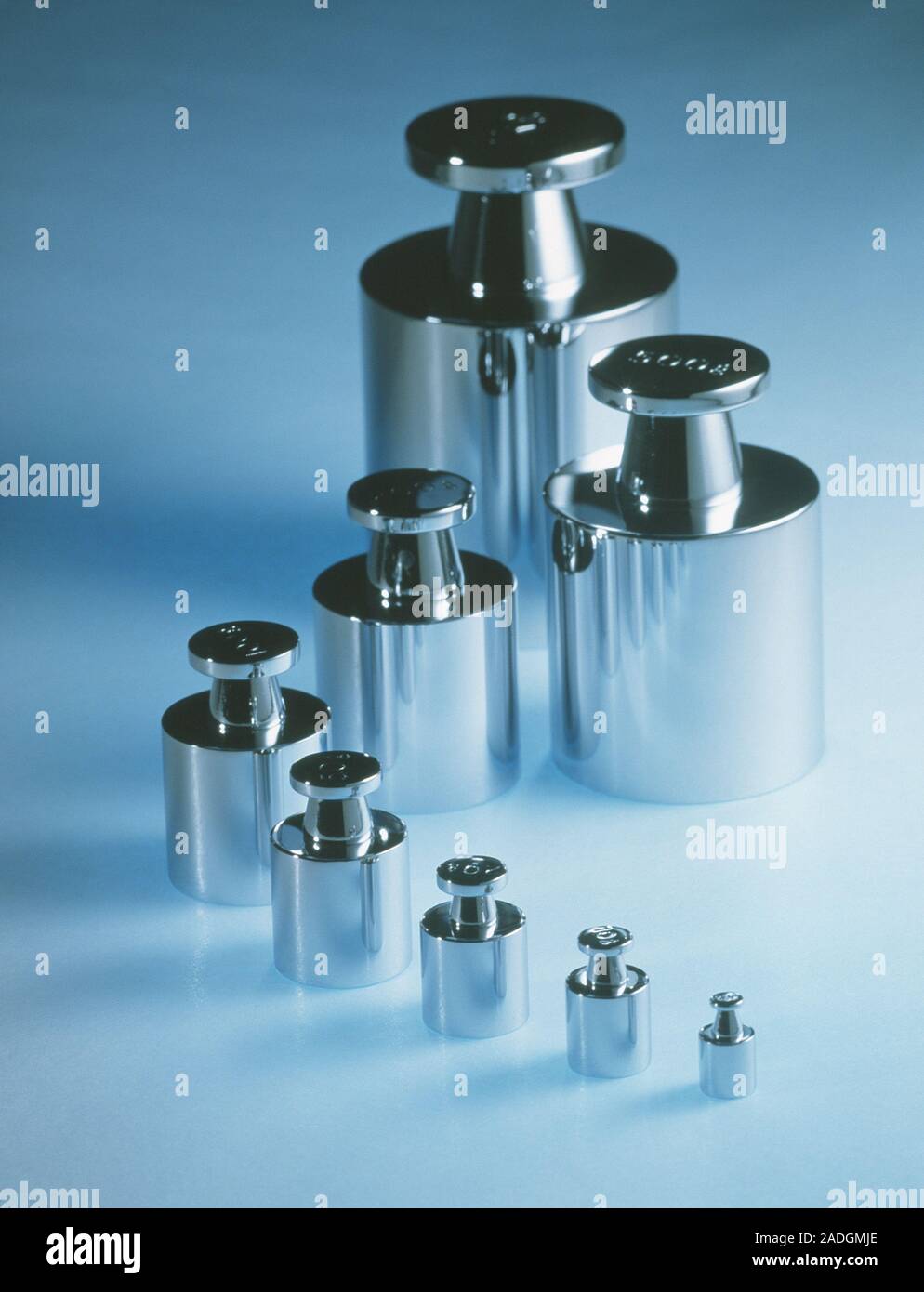 Weights. Set of standard weights Stock Photo - Alamy