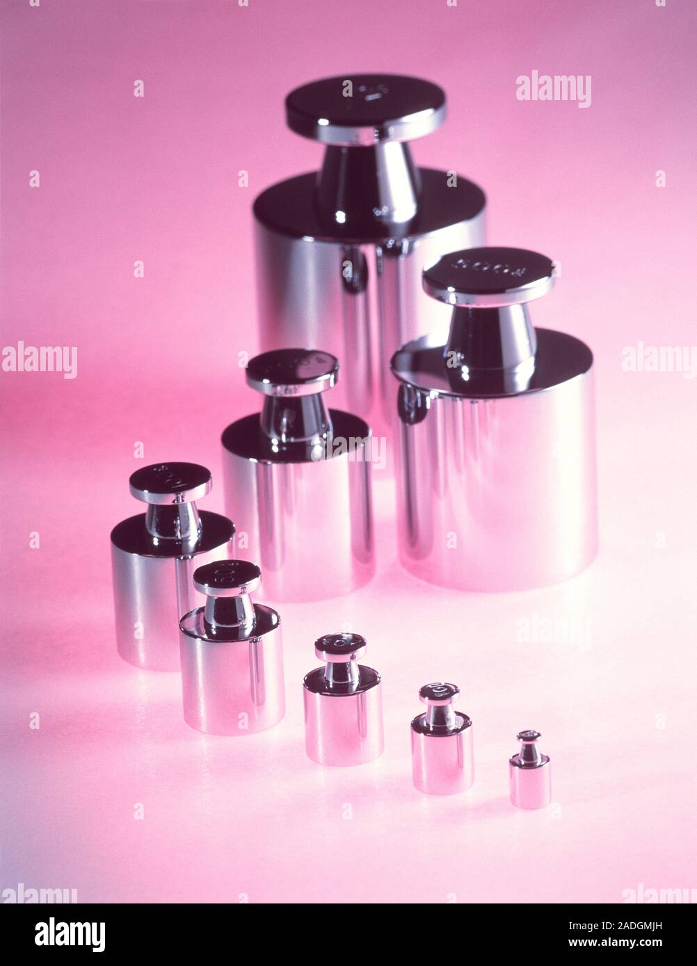 Weights. Set of standard weights Stock Photo - Alamy